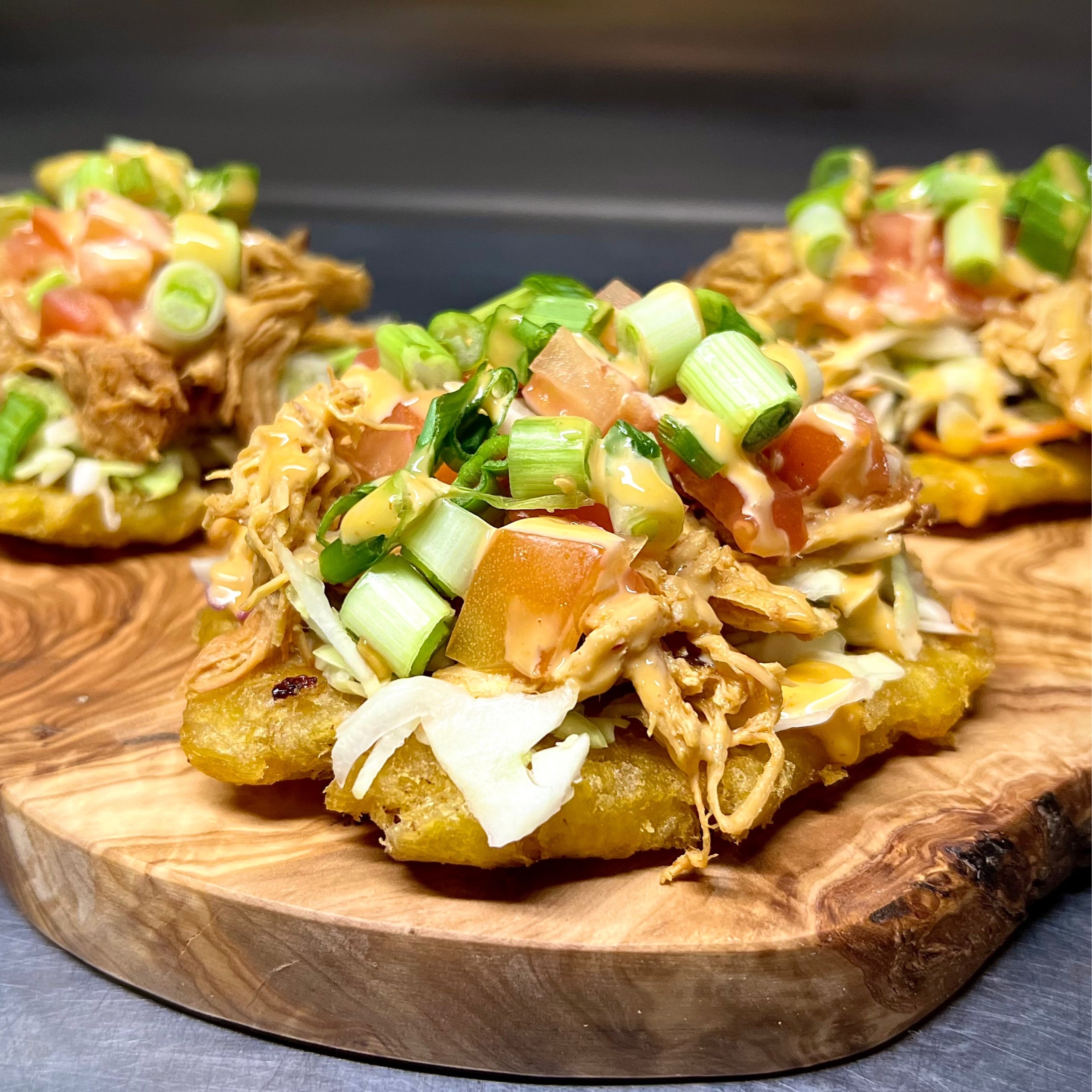 Bang Bang Chicken Tostones | Coco's @ 40th